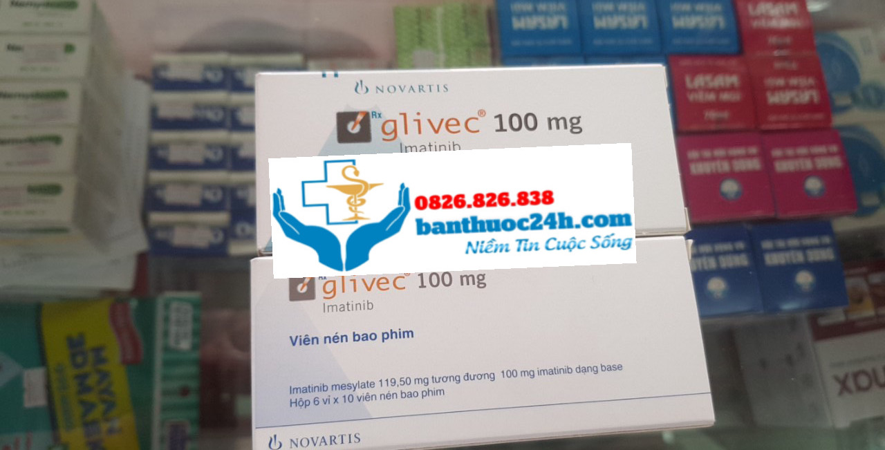 (New) Thuốc Glivec 100mg ( Imatinib) mua ở đâu, giá bao nhiêu?
