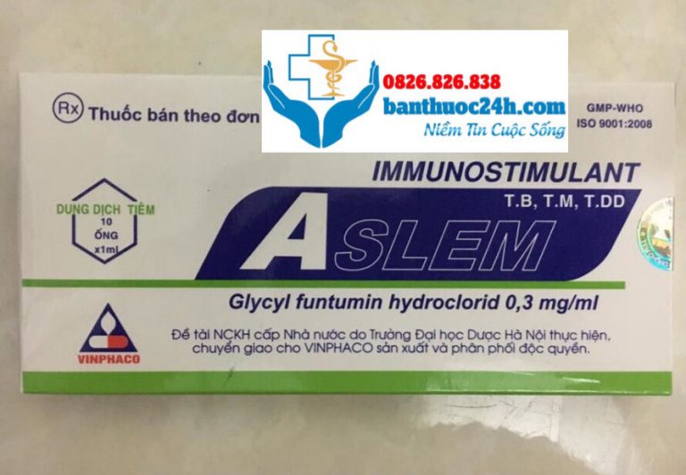 Thuốc Aslem (Glycyl funtumin hydroclorid 0,3mg/ml) mua ở đâu? giá bao ...