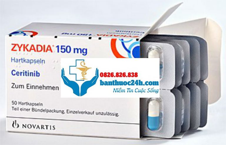 Thuốc Zykadia 150mg ( Ceritinib) điều trị ung thư phổi mua ở đâu?