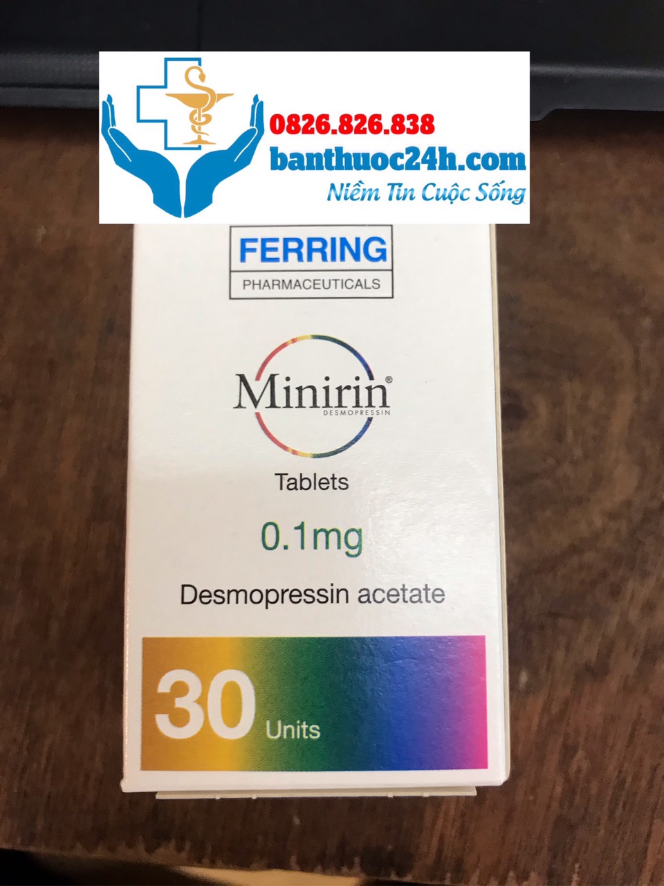 Thuốc Minirin 0.1mg (Desmopressin) mua ở đâu? giá bao nhiêu?