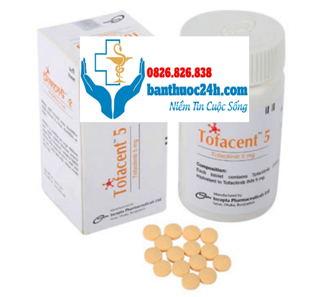 (New)Thuốc Tofacent (Tofacitinib 5mg) mua ở đâu, giá bao nhiêu?