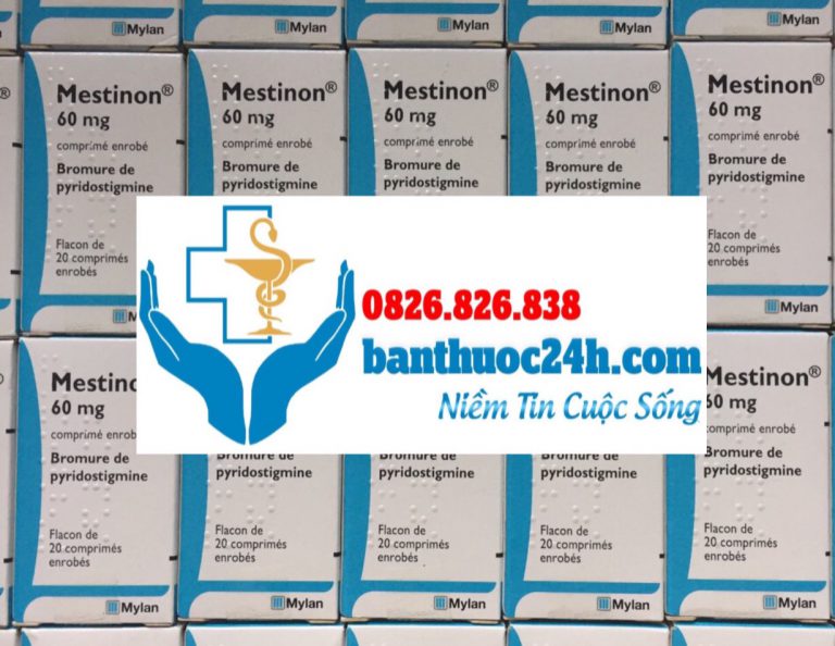 (New) Thuốc Mestinon (Pyridostigmine 60mg) mua ở đâu, giá bao nhiêu?