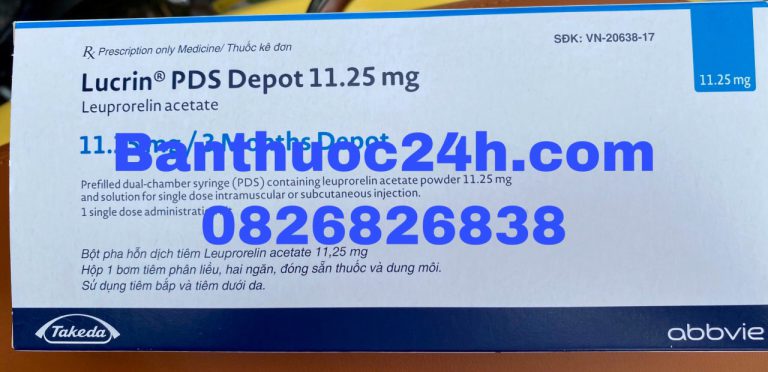 Thuốc Lucrin (leuprorelin acetate) PDS Depot 11.25mg mua ở đâu? giá bao ...
