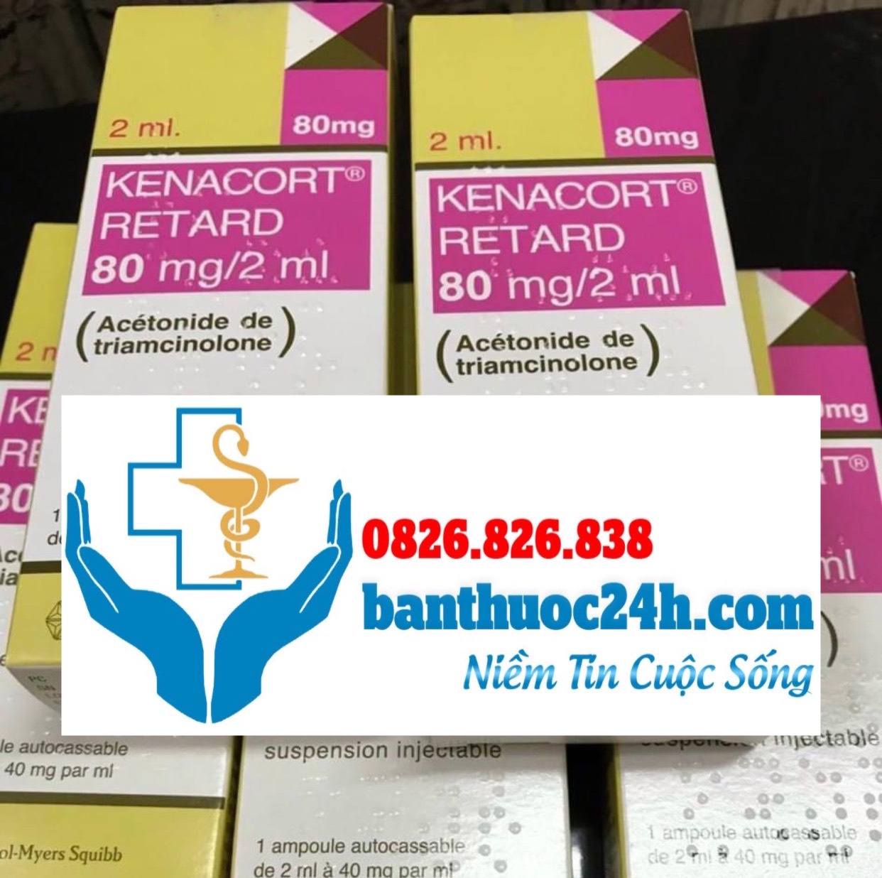 (Chính Hãng) Thuốc Kenacort Retard(Triamcinolone 80mg) mua ở đâu, giá ...